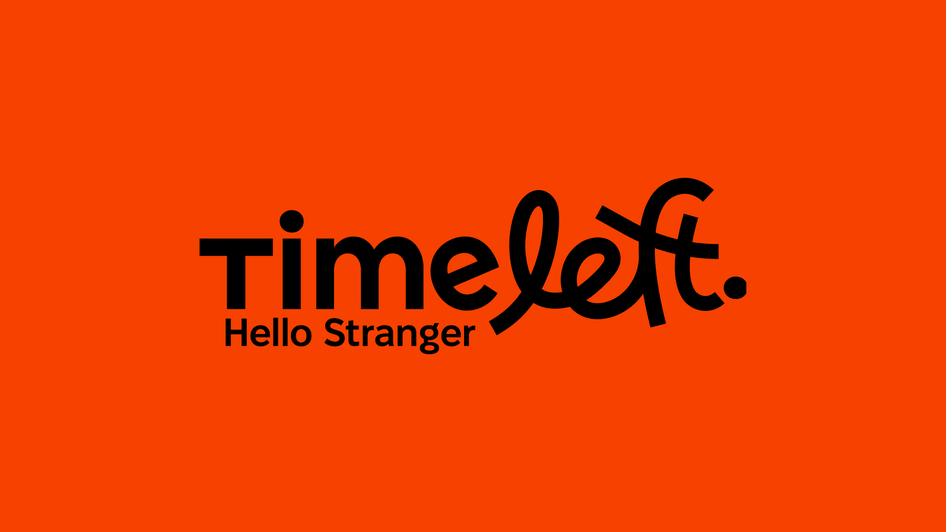 Have Dinner With Strangers - Timeleft